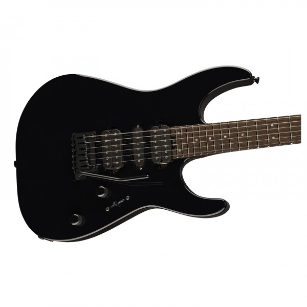 Charvel MJ DK24 HSH 2PT W Mahogany, Wenge Fingerboard, Black at Gear4music
