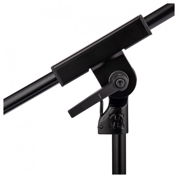 Hercules MS120BPRO Low Profile Microphone Stand with Telescopic Boom ...