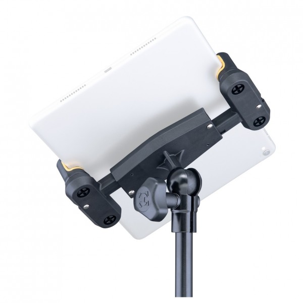 Hercules DG307BFS1 2-in-1 Tablet and Phone Floor Stand at Gear4music