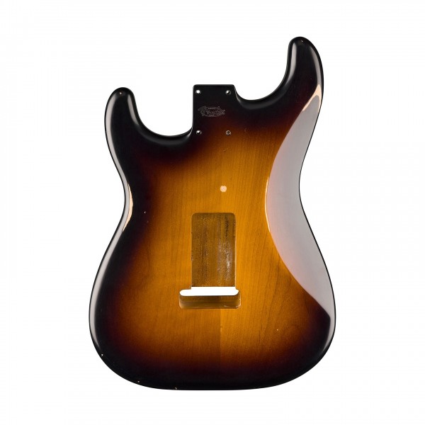 Fender Road Worn 50's Stratocaster SSS Alder Body, 2-Tone Sunburst at ...