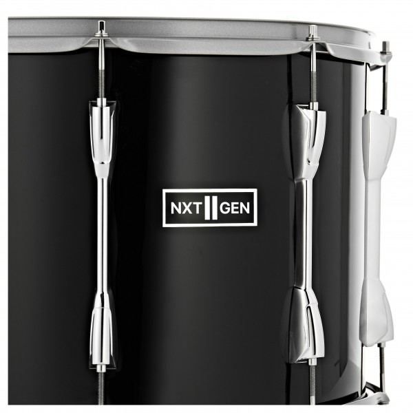 Premier NXT GEN Marching 16" x 12" Tenor Drum, Black at Gear4music