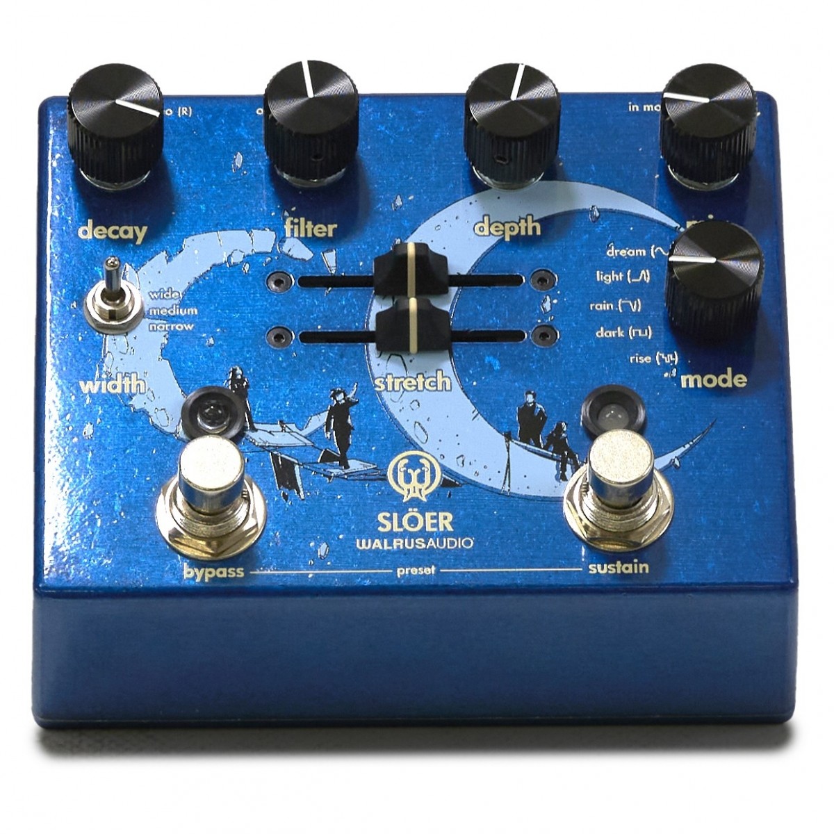 Walrus Audio Slöer Stereo Ambient Reverb, Blue - Secondhand | Gear4music