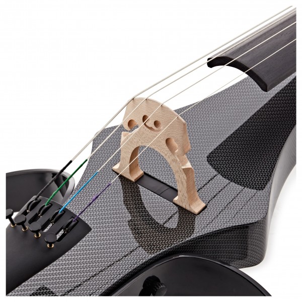 Electric Cello Amp Pack by Gear4music, Carbon Fibre at Gear4music