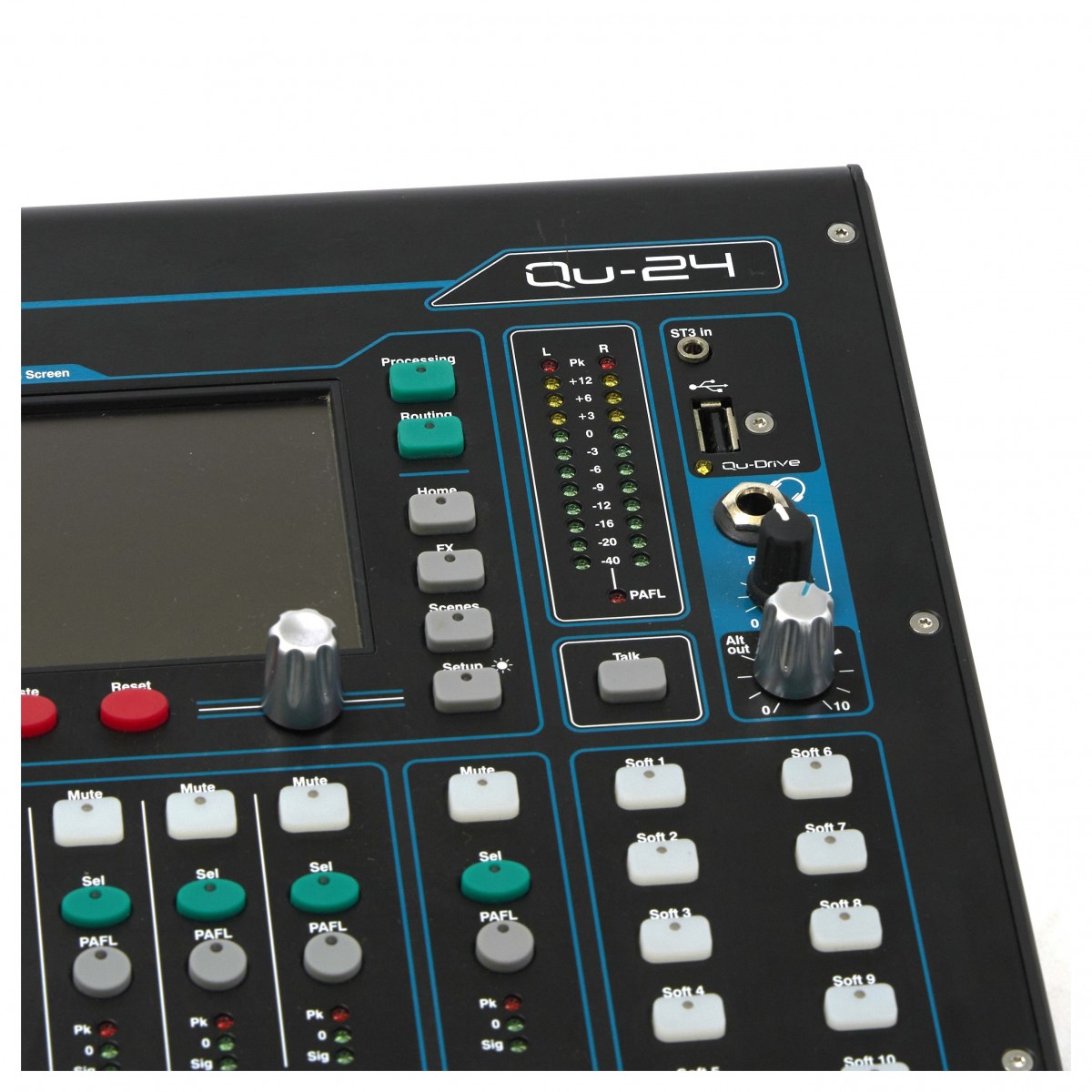 Allen and Heath Qu-24 Digital Mixer, Chrome Edition - Secondhand at ...