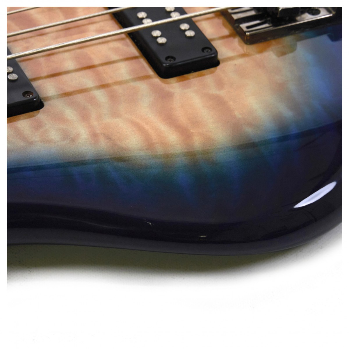 Jackson JS Series Spectra Bass JS3Q, Amber Blue Burst - Secondhand at ...