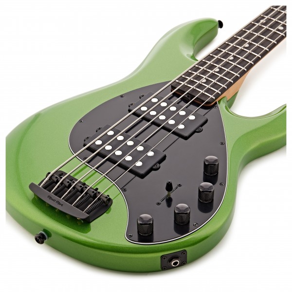 Music Man StingRay Special HH 5 String, Kiwi Green at Gear4music