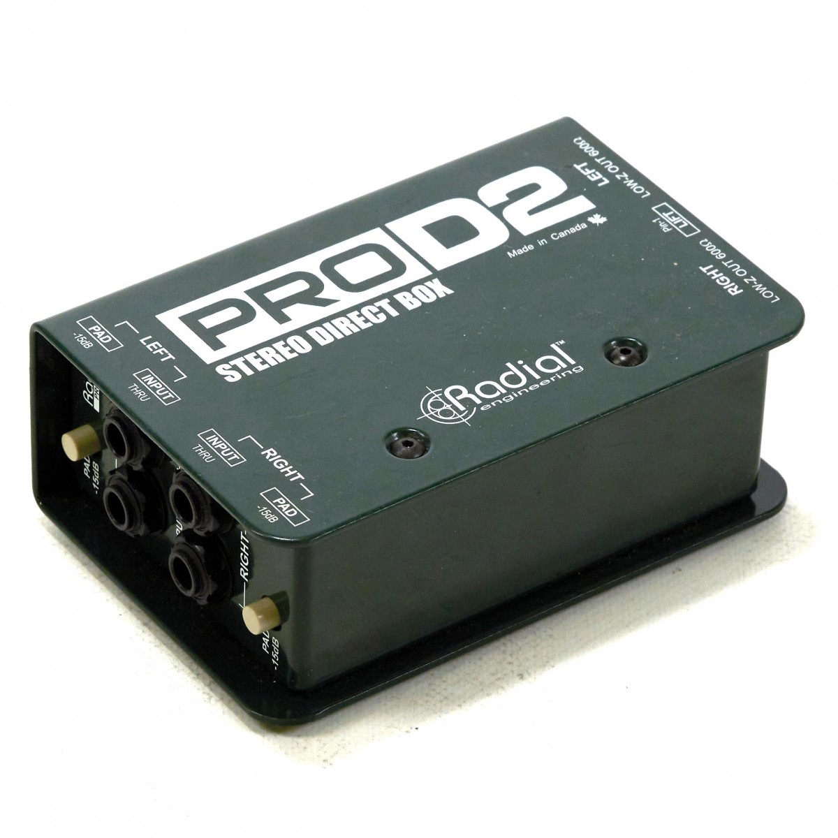 Radial ProD2 Stereo Passive DI Box - Secondhand at Gear4music