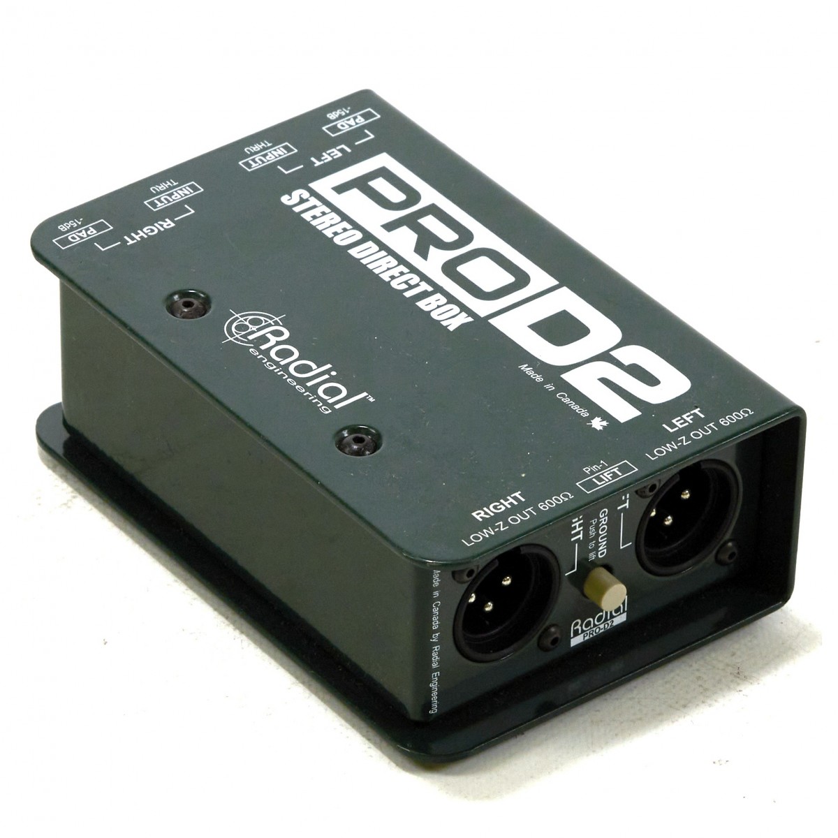 Radial ProD2 Stereo Passive DI Box - Secondhand at Gear4music