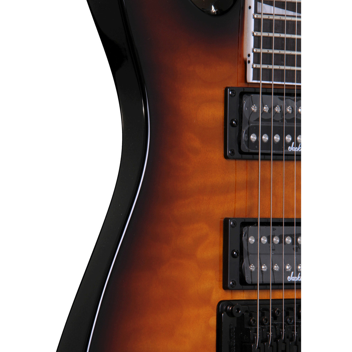 DISC Jackson JS32Q Dinky gitara elektryczna, Trans Amber | Gear4music