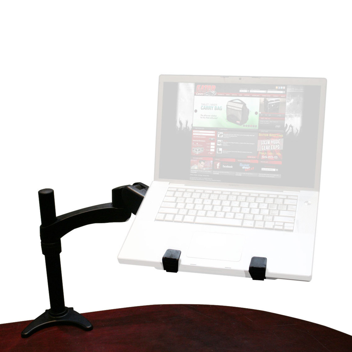 Scheibe Gator 360-Artikulation-Arm, Schreibtisch montierbar | Gear4music
