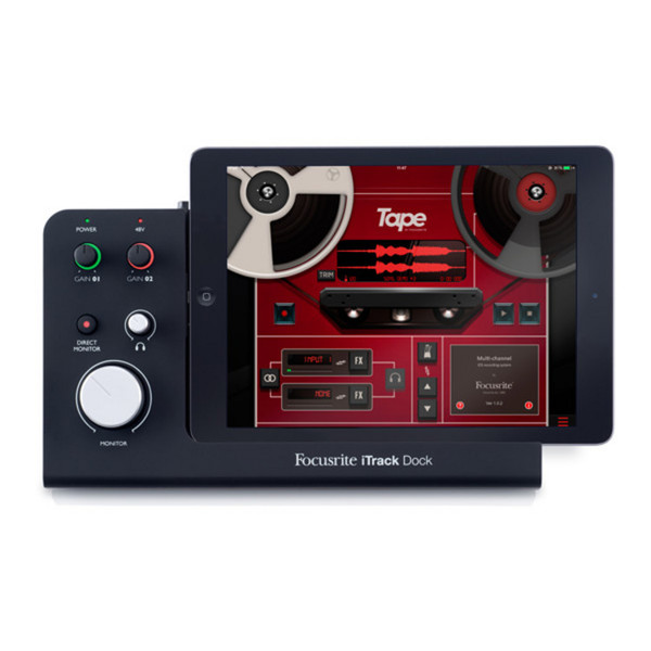 Focusrite iTrack Dock iPad Recording Interface - Nearly New at Gear4music
