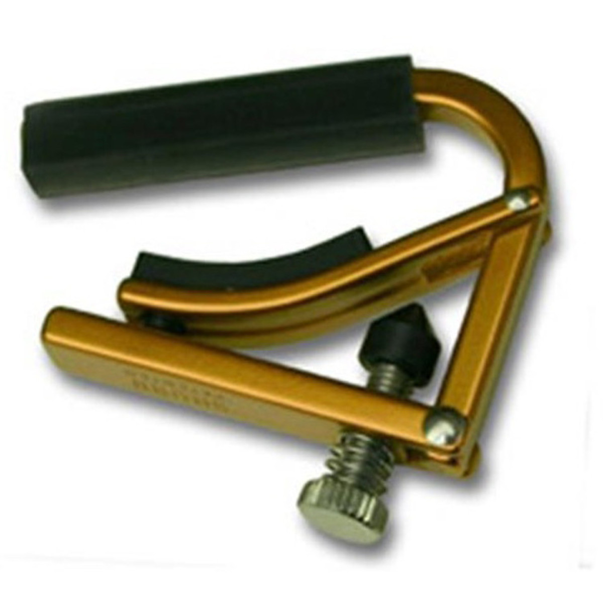 DISC Shubb L1 Steel String Guitar Capo, Gold at Gear4music