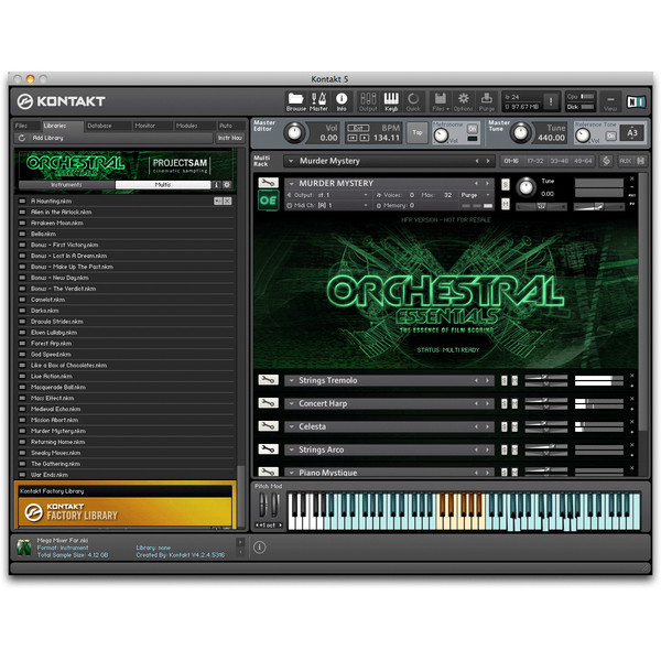 ProjectSAM Orchestral Essentials | Gear4music