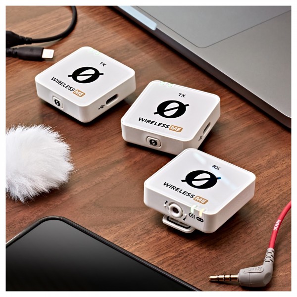 Rode Wireless ME Dual Compact Wireless Microphone System, White at ...
