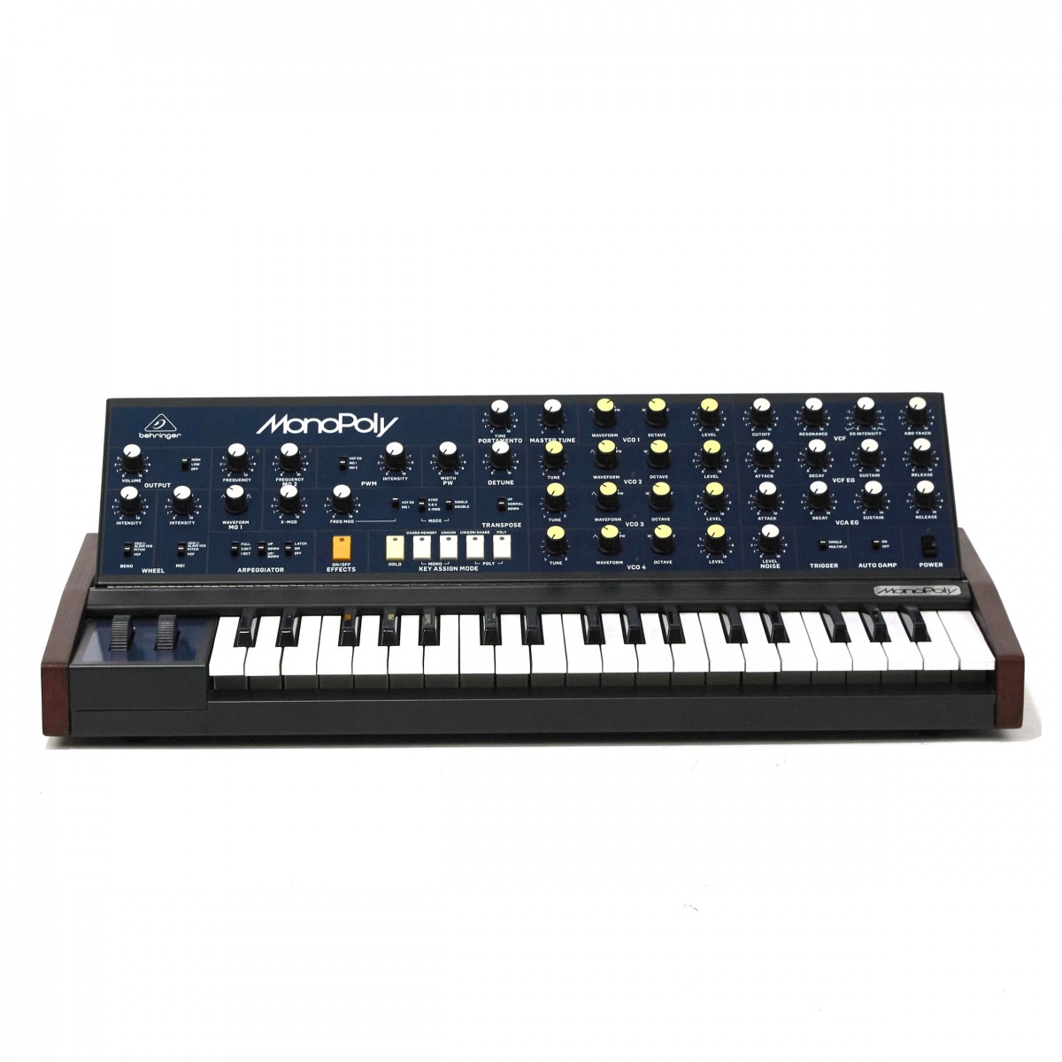 Behringer MonoPoly Analog 4-Voice Polyphonic Synthesizer - Secondhand ...