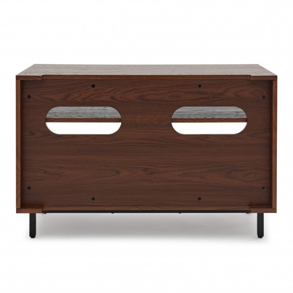 AVCOM Small TV Cabinet Walnut, Custom Bundle at AV.com