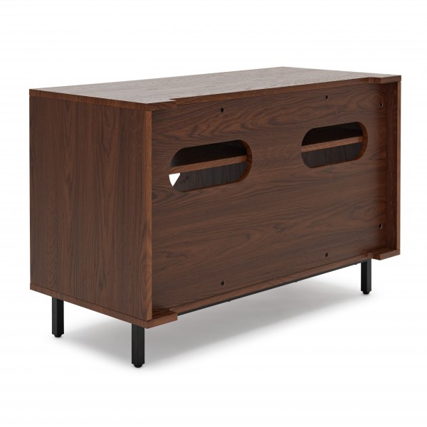 AVCOM Small TV Cabinet Walnut, Custom Bundle at AV.com