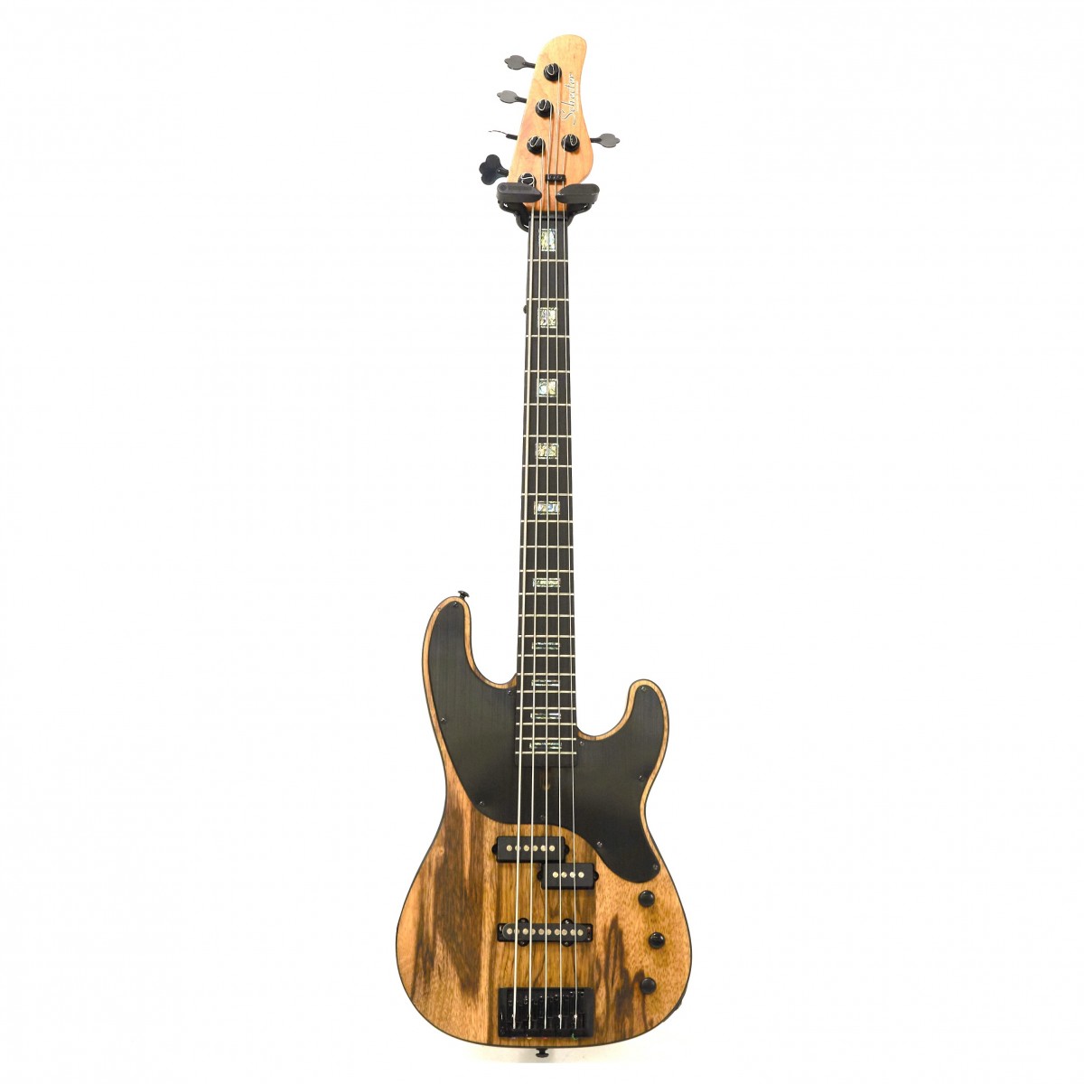 Schecter Model-T 5 Exotic Bass, Black Limba - Secondhand | Gear4music