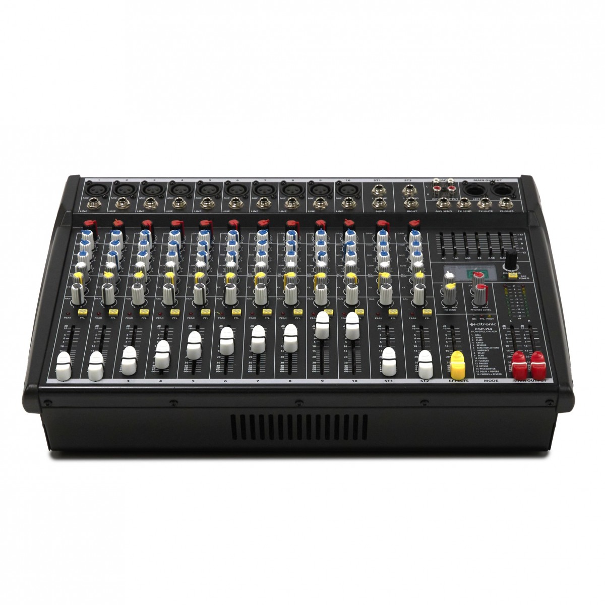 Citronic CSP-714 700 W 14 Input Powered Mixer - Secondhand at Gear4music