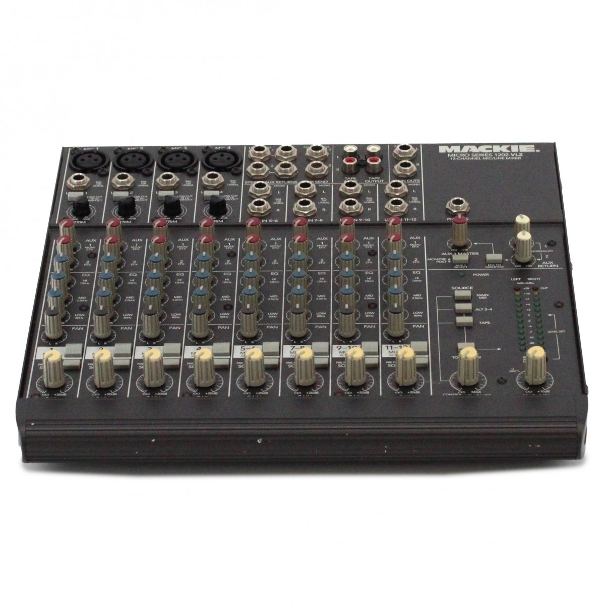 Mackie 1202-VLZ4 12 Channel Analog Compact Mixer - Secondhand at Gear4music