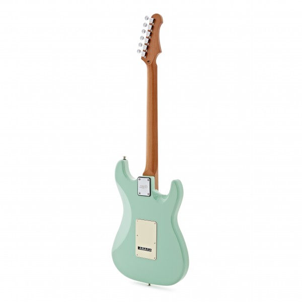 JET Guitars JS-300 Roasted Maple Left Handed, Sea Foam Green at Gear4music