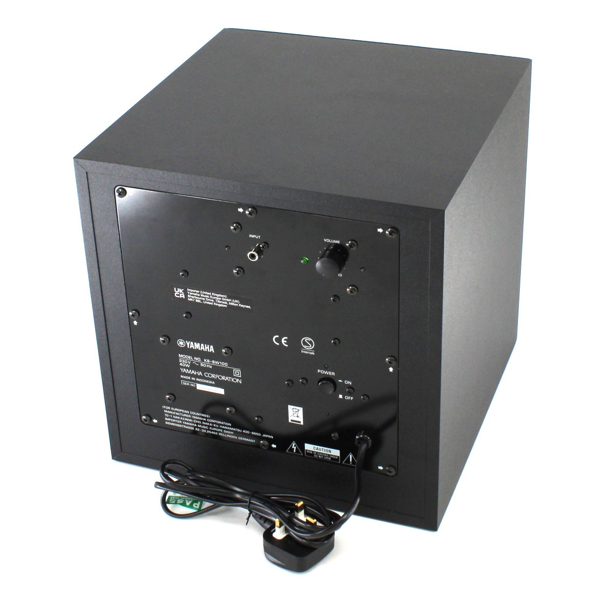 Yamaha KS-SW100 Keyboard Subwoofer - Secondhand at Gear4music