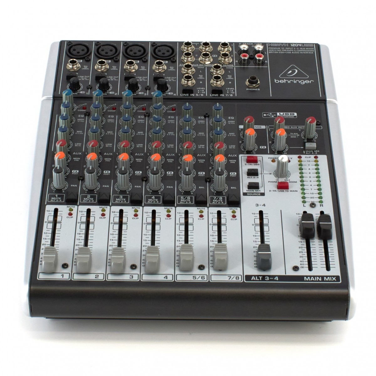 Behringer XENYX 1204USB Mixer - Secondhand at Gear4music