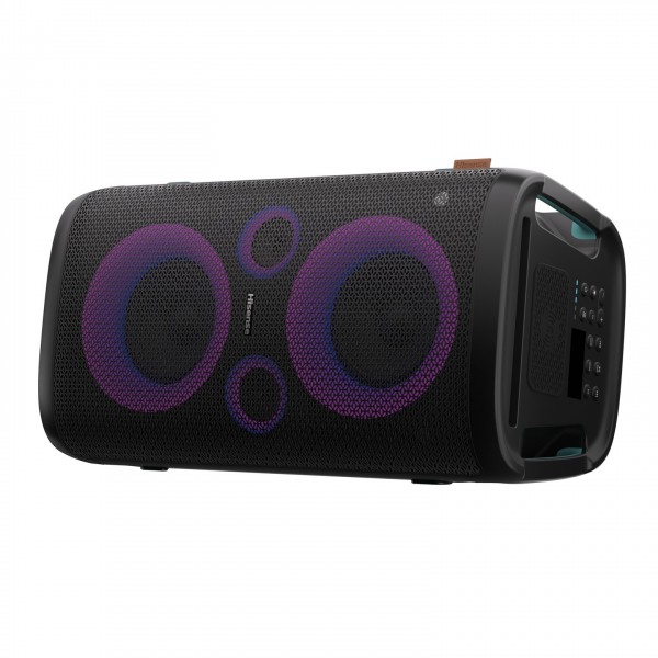 Hisense HP100 Party Rocker One Portable Bluetooth Speaker at AV.com