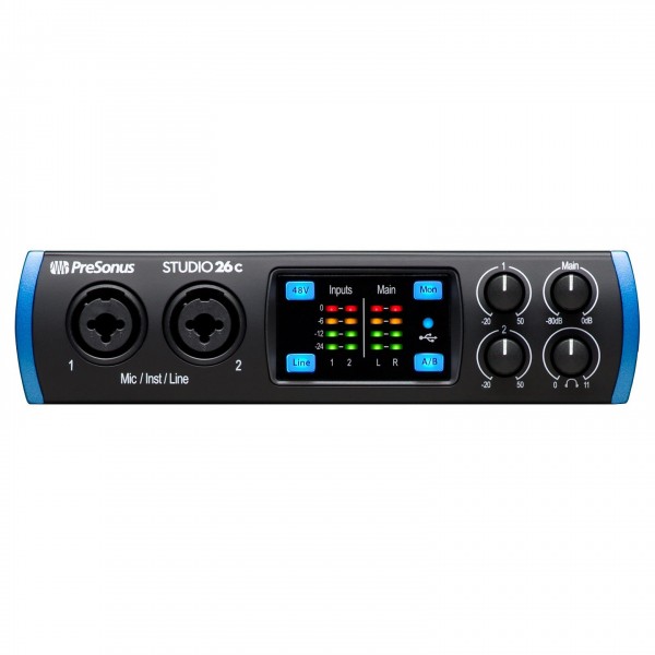 Presonus Studio 26C Audio Interface - Nearly New at Gear4music
