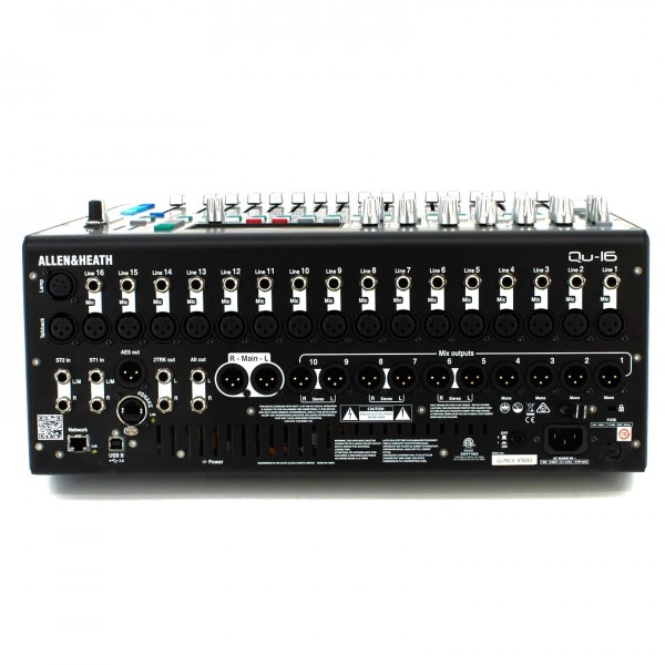 Allen and Heath Qu-16 Digital Mixer, Chrome Edition - Secondhand at ...