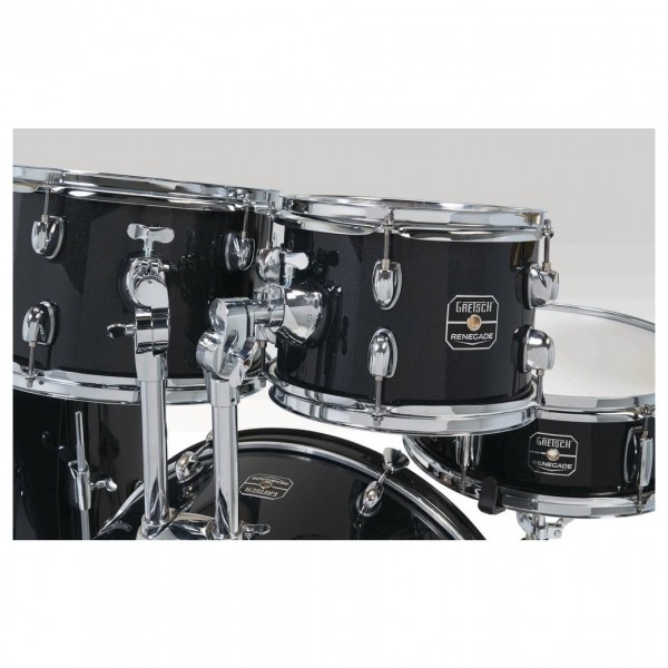 Gretsch Renegade 22" Drum Kit with Hardware & Cymbals, Black Mist at ...