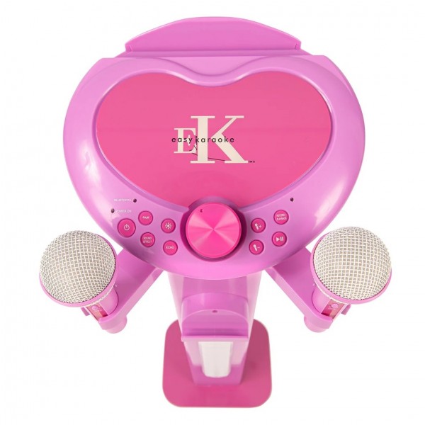 Easy Karaoke Bluetooth Kids Karaoke Machine, Pink at Gear4music