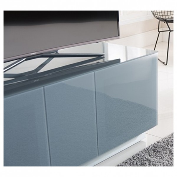 Alphason Element Modular 1250XL TV Cabinet, Grey Gloss at AV.com