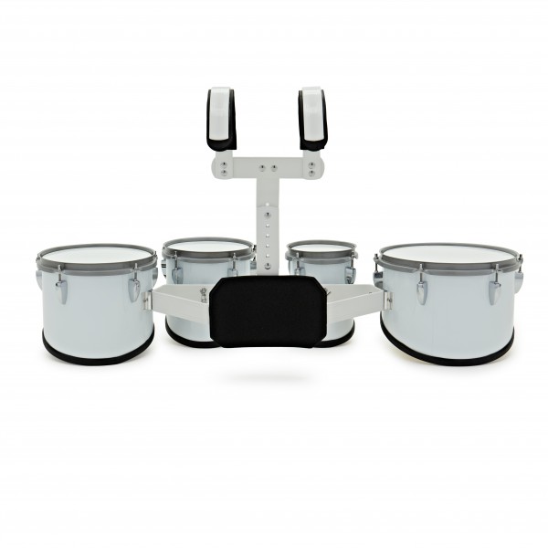 Premier NXT GEN Marching Quad Multi-Tenor Set - 6/8/10/12, White at ...