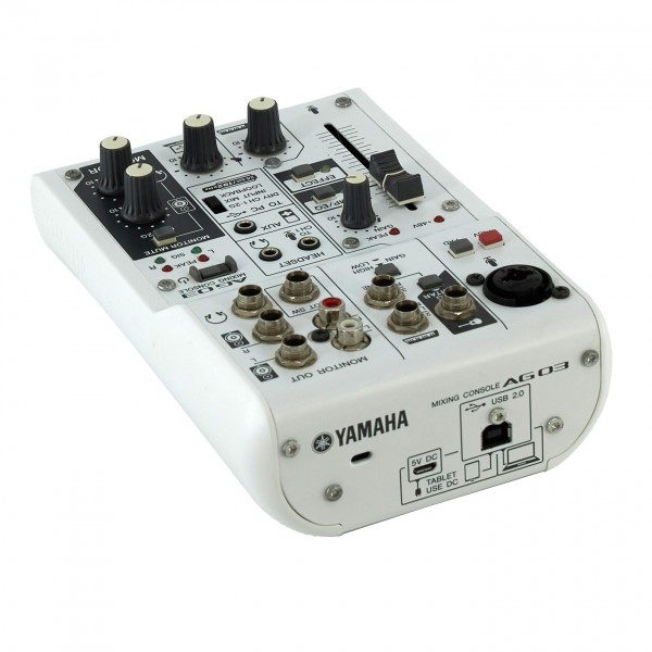Yamaha AG03 MK1 3-Channel Hybrid Mixer - Secondhand at Gear4music