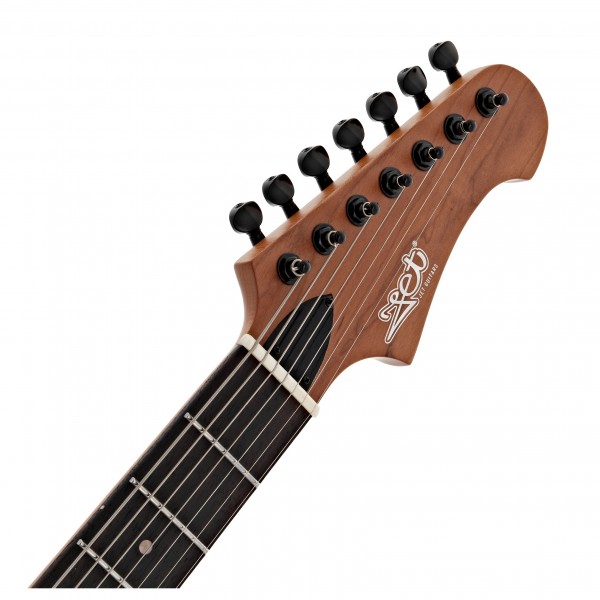 JET Guitars JS-400 7-String Rosewood, Matte Black at Gear4music