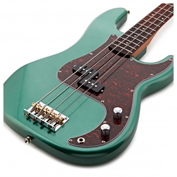 JET Guitars JPB-300 Bass, Green at Gear4music