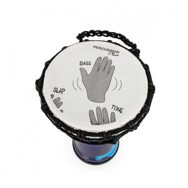 Percussion Plus Slap Djembe Pack, Rope Tuned, 6 inch head, 6 Player ...
