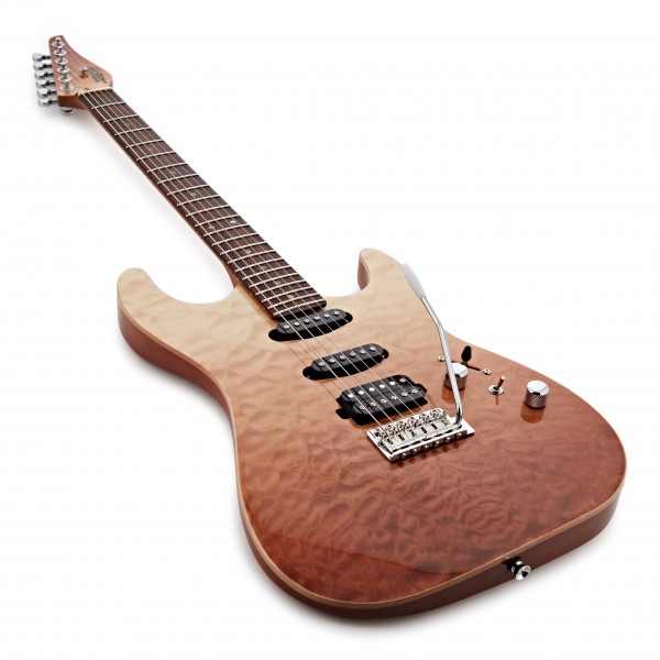 JET Guitars JS-45FB Elite Series HSS Rosewood, Fireburst at Gear4music