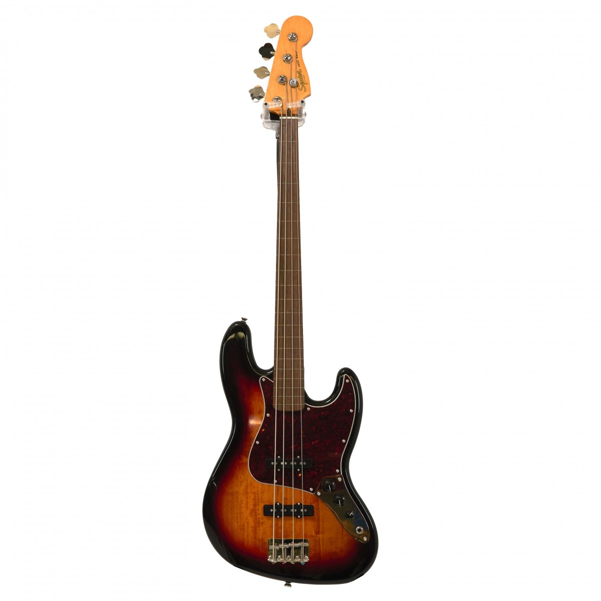 Squier Classic Vibe 60s Jazz fretloze basgitaar LRL, 3-Tone Sunburst ...