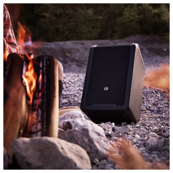 LD Systems ANNY 8" Battery-Powered Bluetooth PA System With Mixer ...