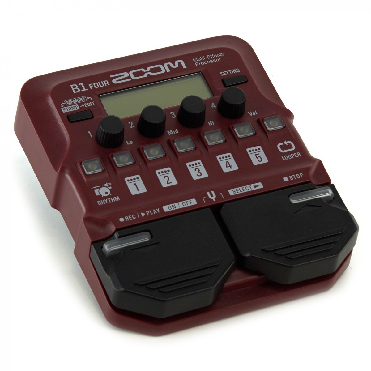 Zoom B1 FOUR Bass Multi-Effects Pedal - Secondhand at Gear4music