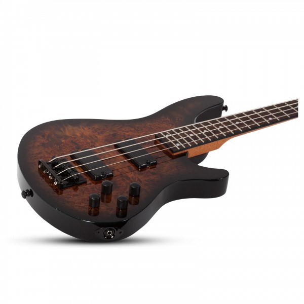 Schecter C-4 Standard Burl, Tobacco at Gear4music