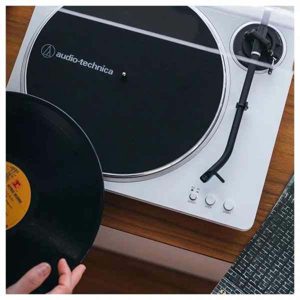 Audio Technica AT-LP70XBT Fully Automatic Bluetooth Turntable, Black ...