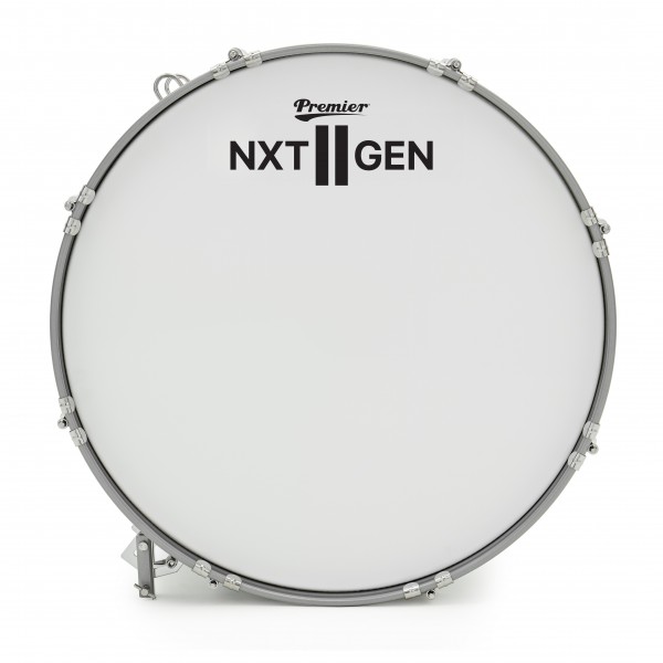 Premier NXT GEN Marching 22" x 10" Traditional Bass Drum, White at ...