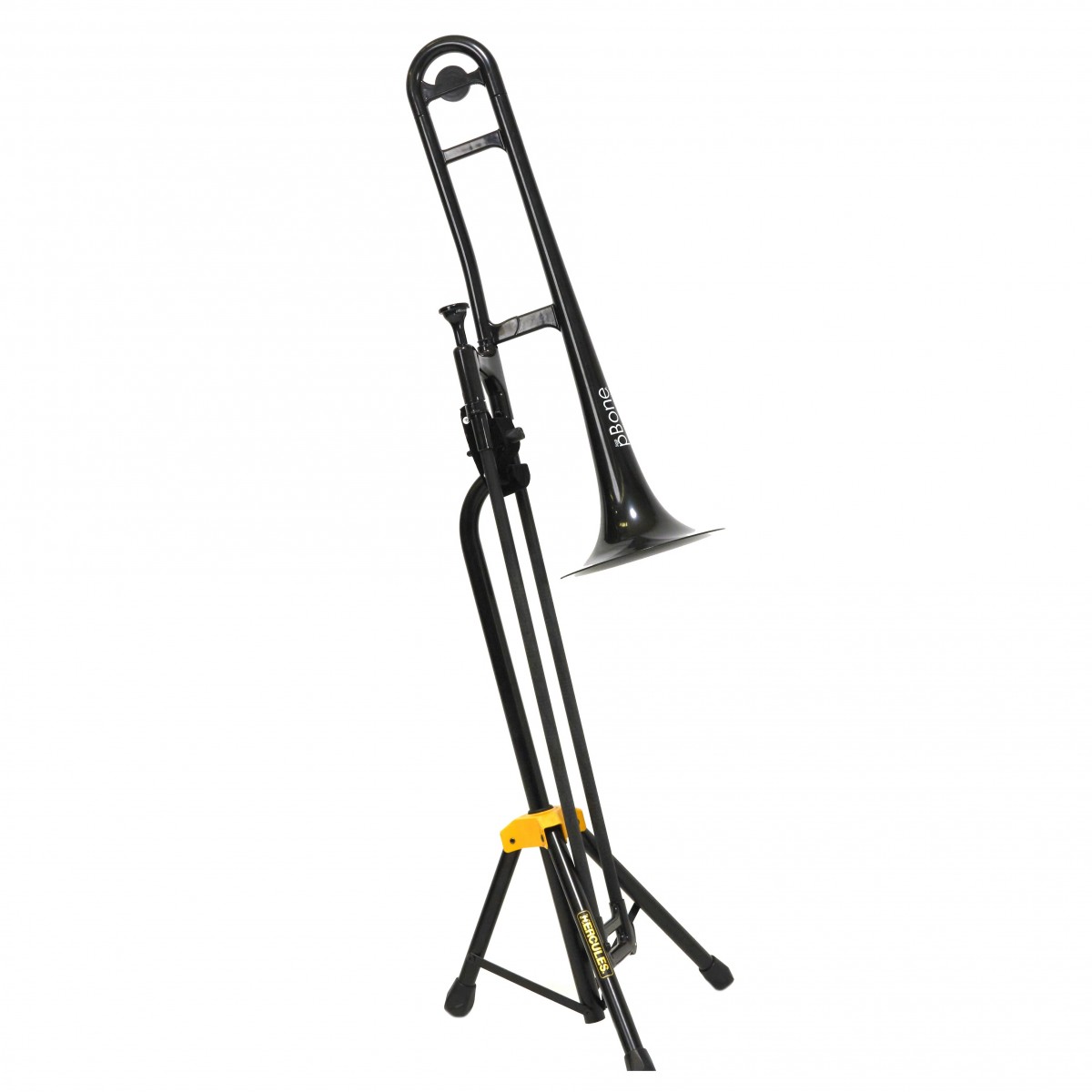 pBone Plastic Trombone, Black - Secondhand at Gear4music
