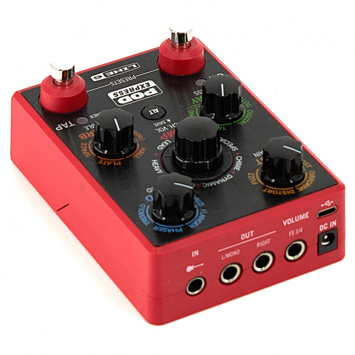 Line 6 Pod Express Guitar Amp and Effect Processor - Secondhand ...
