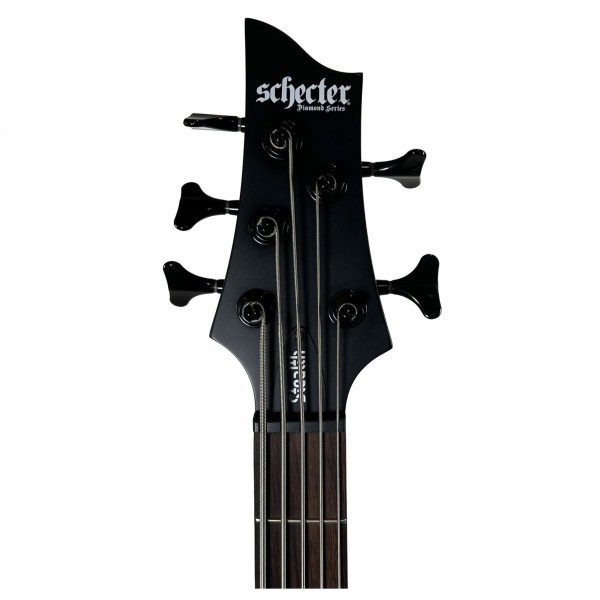 Schecter Stiletto Stealth-5, Negro Satinado - Ex Demo | Gear4music