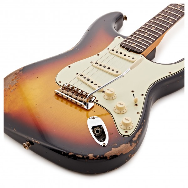 Fender Custom Shop '60 Stratocaster Heavy Relic, Faded Aged 3-Tone ...