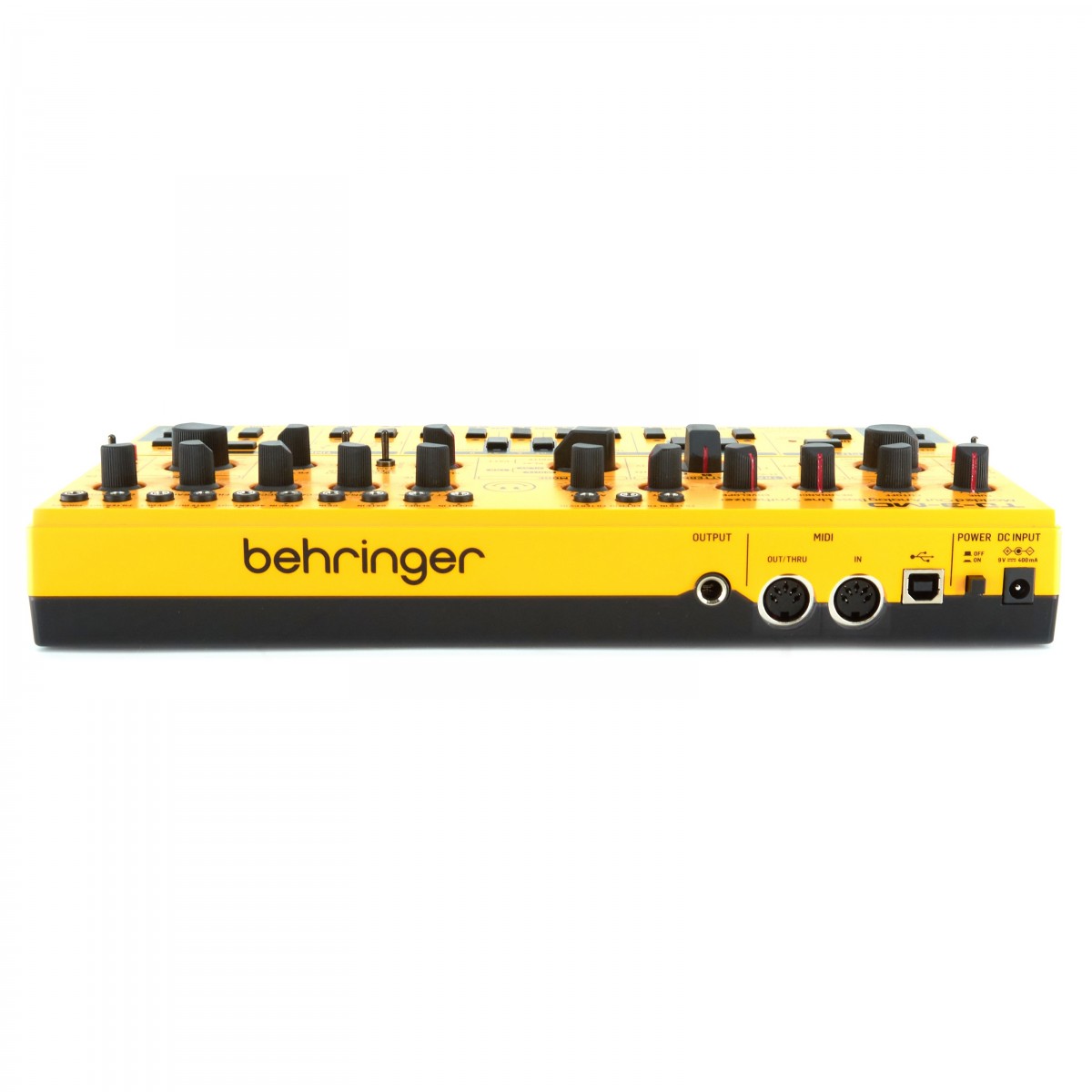 Behringer TD-3-MO Modded Out Analogue Bass Line Synthesizer, Yellow ...